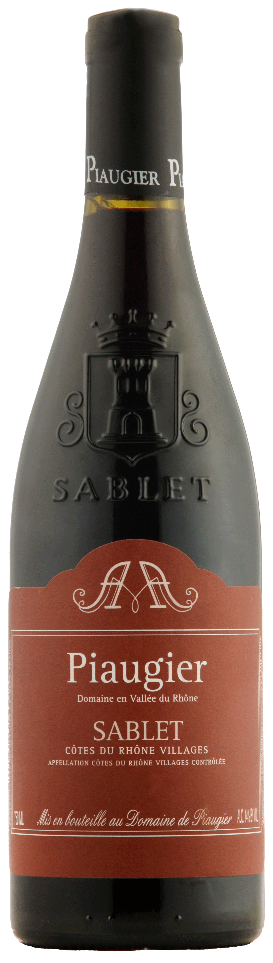 Piaugier Sablet Rouge - Côtes du Rhône Villages