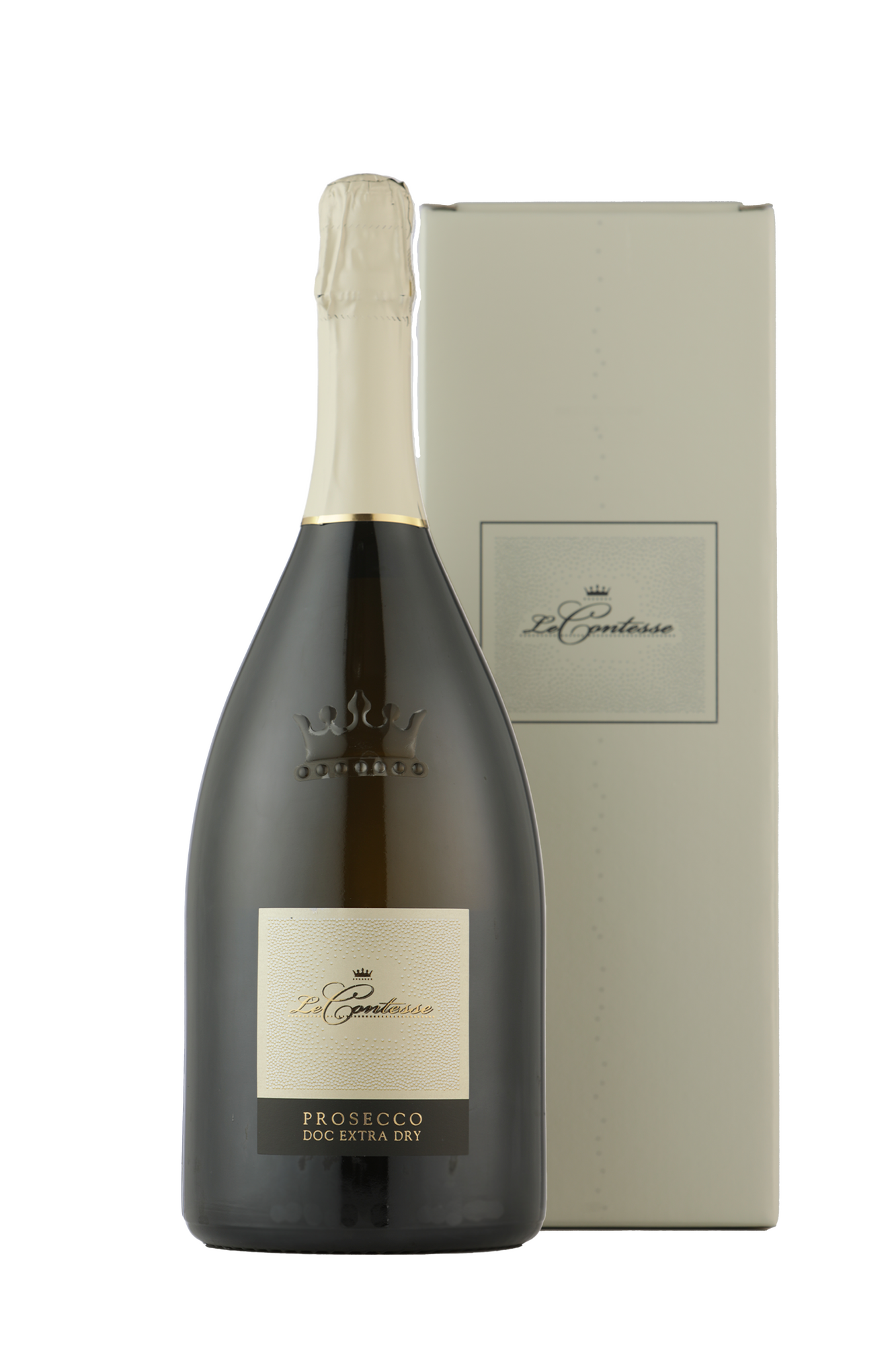 Le Contesse Prosecco Extra Dry Elegance - Dobbelt Magnum